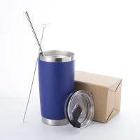 China Customizable 20oz 30oz Stainless Steel Tumbler Double Wall Insulated Mug with Flip Lid for sale