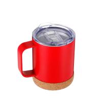 China Portable Insulated Stainless Steel 12oz Travel Coffee Mug with Handle 304 for sale