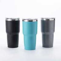 China 18/8 Stainless Steel Double Wall Vacuum Insulated Tumbler Cup 20oz 30oz for Coffee Beer Cola for sale