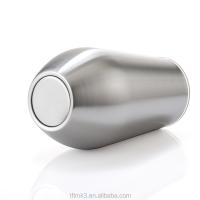 China 12oz Double Wall Insulated Stemless Steel Wine Tumbler Cup Customizable for sale