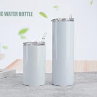 China 16oz 20oz Blank Skinny Stainless Steel Tumbler Vacuum Insulated with Lid 304 Grade for sale