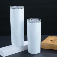 China 20oz 304 Stainless Steel Skinny Tumbler with Lid Straw Custom Logo Insulated Cup for sale