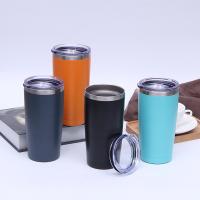 China Double Wall Vacuum Insulated Stainless Steel Tumbler 20 oz 30 oz for Coffee Tea Beer for sale