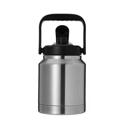 China 84oz 128oz Double Wall Insulated Stainless Steel Growler 304 1 Gallon for sale