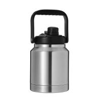 China 84oz 128oz Double Wall Insulated Stainless Steel Growler 304 1 Gallon for sale