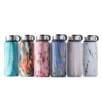 China Wide Mouth Insulated Stainless Steel Water Bottle 500ml Double Wall BPA Free Custom Logo for sale
