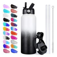 China Wide Mouth Insulated Stainless Steel Water Bottle 500ml Double Wall BPA Free Custom Logo for sale