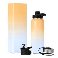 China Wide Mouth Insulated Stainless Steel Water Bottle 500ml Double Wall BPA Free Custom Logo for sale