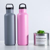 China Standard Mouth 18/8 Stainless Steel Sports Water Bottle 500ml Leak Proof Lid for sale
