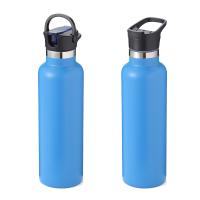 China Standard Mouth 18/8 Stainless Steel Sports Water Bottle 500ml Leak Proof Lid for sale