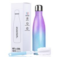 China 17oz Double Wall Insulated Drinks Bottle Cola Shape Metal Water Flask for sale