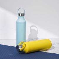 China Double Walled Stainless Steel Sport Thermos Water Bottle 32oz Vacuum Insulated with Handle for sale