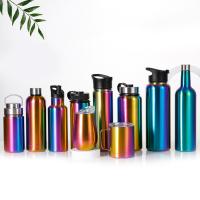 China Vacuum Double Wall Stainless Steel Water Bottle Wide Mouth 14oz 18oz 22oz for sale