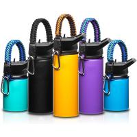 China Vacuum Double Wall Stainless Steel Water Bottle Wide Mouth 14oz 18oz 22oz for sale