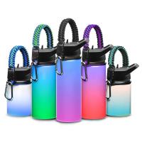 China Vacuum Double Wall Stainless Steel Water Bottle Wide Mouth 14oz 18oz 22oz for sale