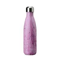 China Cola Shape 500ml Stainless Steel Vacuum Flask Insulated Sports Water Bottle with Lid for sale
