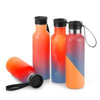 China Colorful Painting Vacuum Insulated Water Bottle 304 Stainless Steel 12oz to 64oz Matte Finish for sale