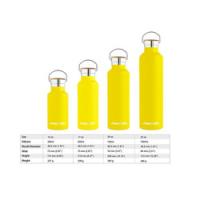 China Colorful Painting Vacuum Insulated Water Bottle 304 Stainless Steel 12oz to 64oz Matte Finish for sale