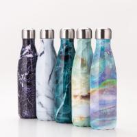 China Vacuum Insulated Stainless Steel Kids Water Bottle 350ml 500ml Cola Shape for sale