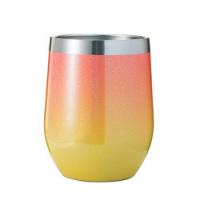 China Custom Stainless Steel Vacuum Insulated Wine Tumbler 12oz 18/8 Break Proof for sale