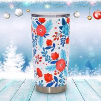 China Custom Logo 20oz 30oz Vacuum Insulated Stainless Steel Beer Tumbler Coffee Cup for sale