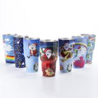 China 20 oz Stainless Steel Vacuum Insulated Tumbler with Straw for Hot Cold Drinks Beer Wine for sale