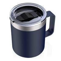 China 14oz 380ml 510ml Double Walled Stainless Steel Travel Coffee Mug with Lid for sale
