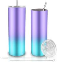 China Custom Logo Double Wall Stainless Steel Vacuum Insulated Tumbler Cup 600ml 900ml for sale