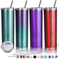 China Custom Logo Double Wall Stainless Steel Vacuum Insulated Tumbler Cup 600ml 900ml for sale