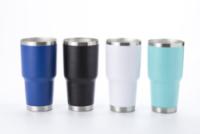 China Custom Logo Double Wall Stainless Steel Vacuum Insulated Tumbler Cup 600ml 900ml for sale