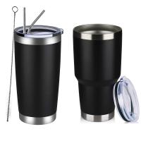 China 20oz 30oz Double Wall Vacuum Insulated Stainless Steel Tumbler with BPA-Free Lid for sale