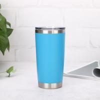 China 20oz 30oz Double Wall Vacuum Insulated Stainless Steel Tumbler with BPA-Free Lid for sale