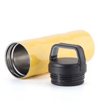 China 18oz Stainless Steel Water Bottles With Handmade Crashed Surface for sale