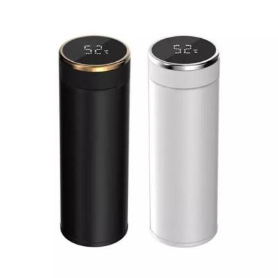 China 420ml 500ml Vacuum Insulation Smart Water Bottle With LCD Display for sale