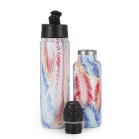 China Custom Logo 18/8 Stainless Steel Insulated Water Bottle 350ml Wide Mouth Vacuum Flask for sale
