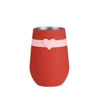 China Food Grade 304 Stainless Steel Water Bottle 500ml with Silicone Sleeve Vacuum Insulated for sale