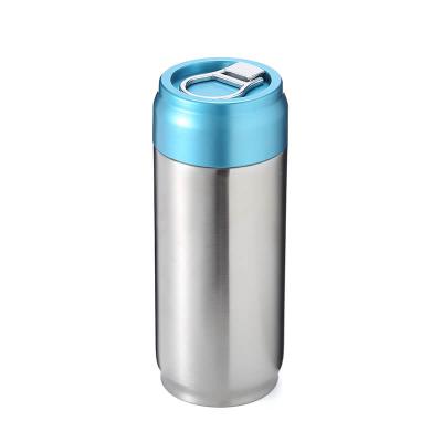 China Insulated Stainless Steel Water Bottle 12oz Spillproof Lid Custom Logo for sale