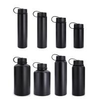 China Powder Coated Stainless Steel Sports Water Bottle 32oz 40oz Vacuum Insulated Wide Mouth for sale