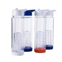 China Eco Friendly Plastic Fruit Infuser Water Bottle Tritan Reusable BPA Free for sale