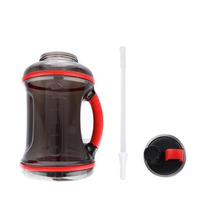China 3.2L BPA Free Tritan Plastic Sports Water Bottle Reusable Large Capacity for sale