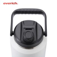 China 1 Liter Double Wall Stainless Steel Mini Keg Vacuum Beer Growler with Tap 304 for sale