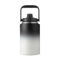 China 1 Liter Double Wall Stainless Steel Mini Keg Vacuum Beer Growler with Tap 304 for sale