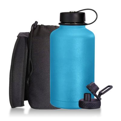 China 64oz Double Wall Insulated Stainless Steel Beer Growler 304 Grade 1 Gallon for sale