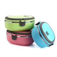 China Airtight Leakproof Stainless Steel Lunch Boxes Stackable Design 700ML for sale