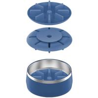 China Wholesale Stainless Steel Slow Feeder Dog Bowl 610ml Maze Design Pet Food Bowl for sale