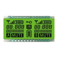 China Custom Size 3.0V TN LCD Display Panel Transflective Segment Display Module for Water Meter for sale