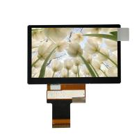 China 4.3 Inch IPS TFT LCD Capacitive Touchscreen 262K Color 300cd/m2 Industrial Display for sale