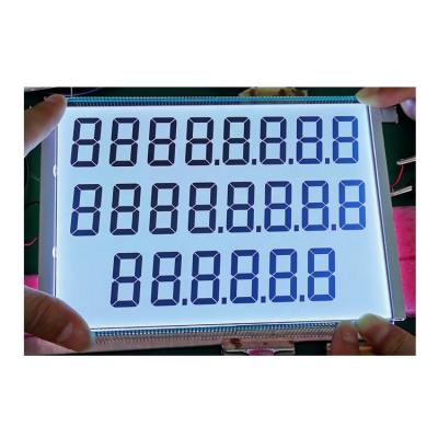 China Huaxing TN LCD Display 61x18mm Viewing Area Static Dynamic Driving Customizable for sale