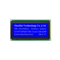 China 128x64 COG LCD Module With 300Cd/M2 Brightness Colorful Item for sale