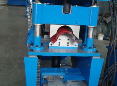 China 13-Station Roof Ridge Cap Roll Forming Machine 0.3-0.6mm Thickness 15m/min Speed for Galvanized Steel for sale